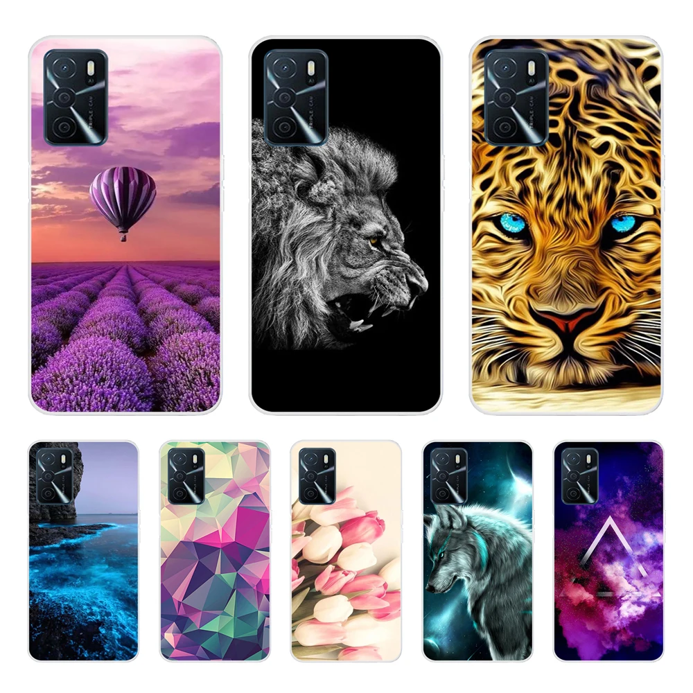 Funda-de-silicona-suave-para-OPPO-A16-carcasa-trasera-de-tel-fono-para ...