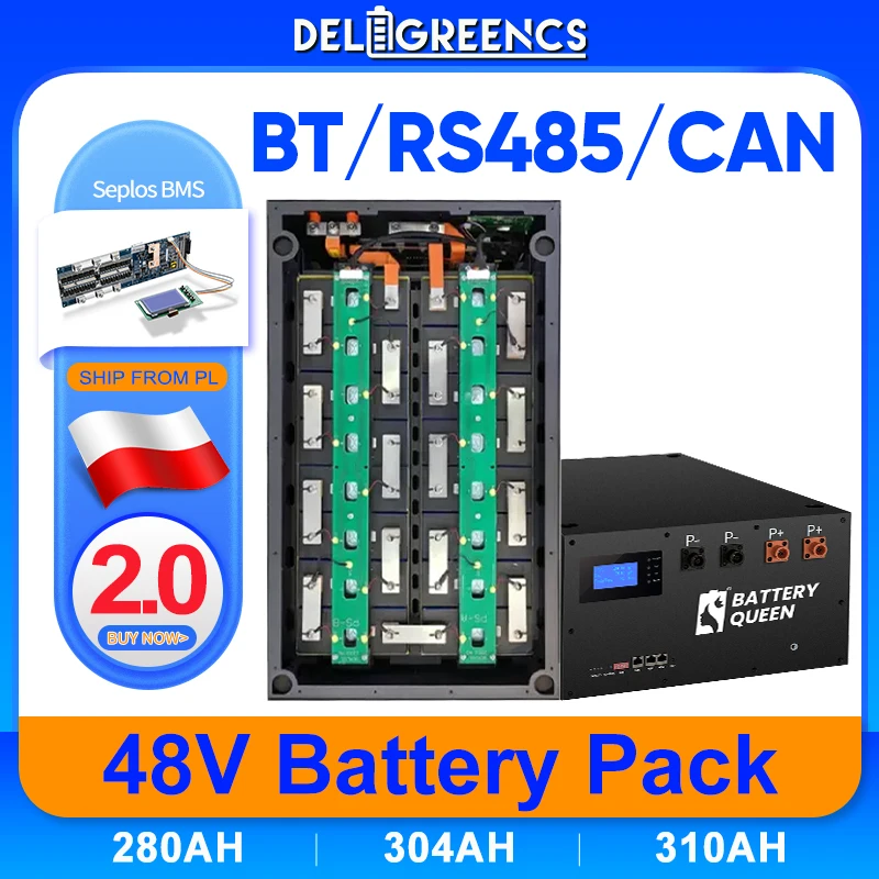 In-Stock-48V-280ah-DIY-Battery-Pack-Kits-with-Smart-BMS-51-2V-LiFePO4 ...