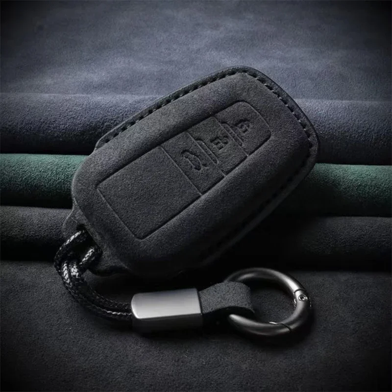 Leather 2/3 Button car key case For Toyota Prius Camry Corolla CHR C-HR ...
