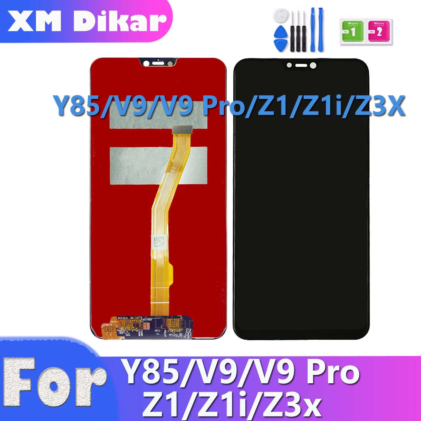Tested For Vivo Y85 V9 Pro Z1 Z1i Z3x Lcd Display Touch Screen Panel ...