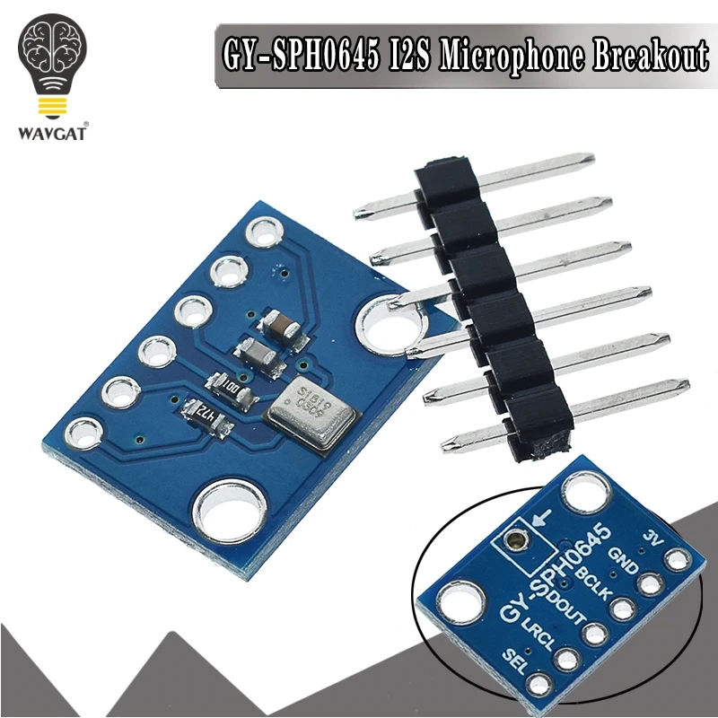 GY SPH0645 I2S MEMS Microphone Breakout Sensor Module SPH0645LM4H for Arduino Zero FZ3483 ...