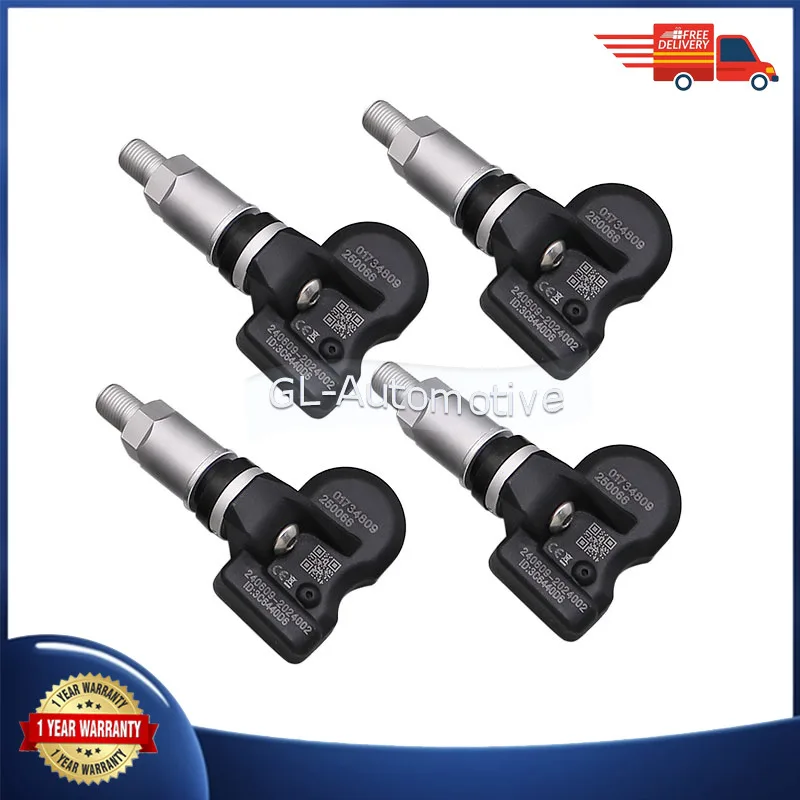 Set of (4) 01734809 TPMS Tire pressure sensor For Geely Coolray EMGRAND ...