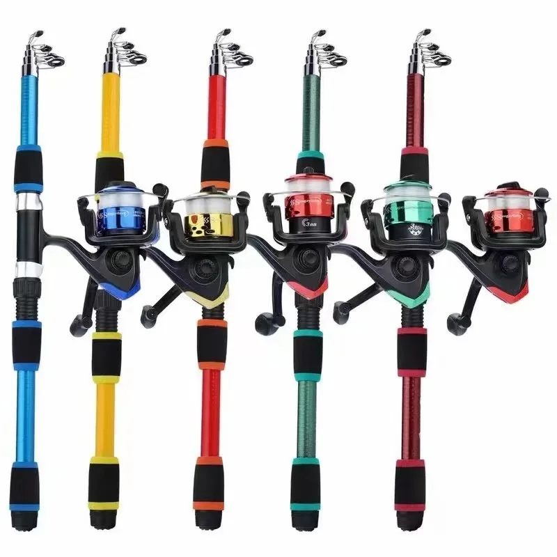 New-style-Carbon-Fiber-Telescopic-Fishing-Convinent-RodHard-Spinning ...