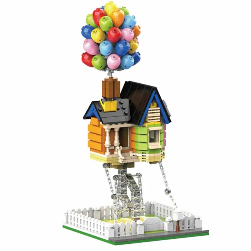 Up Flying House Scene