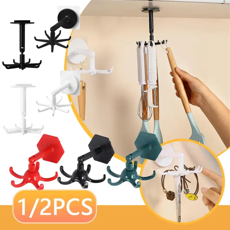 2pcs-Universal-Kitchen-Hook-Multi-Purpose-360-Degrees-Rotated-Rotatable ...