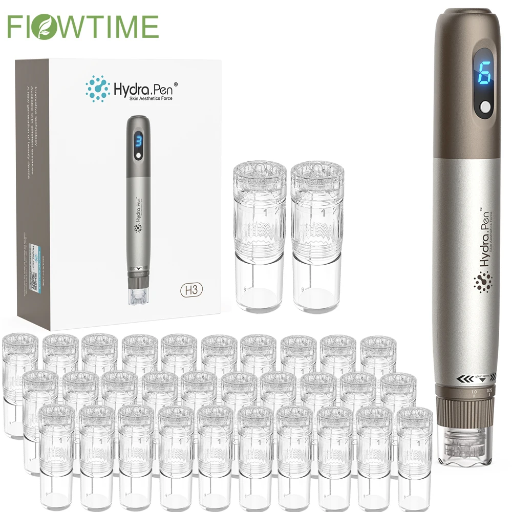 Professional Hydra.Pen H3 Wireless Microneedling With 32Pcs Needles ...