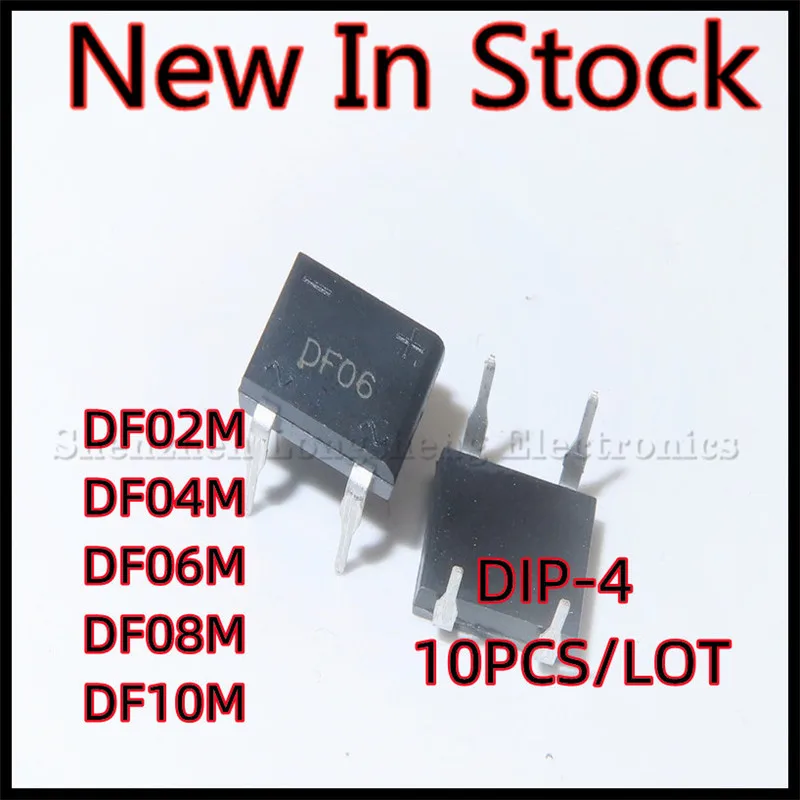10pcs/lot New Df06m Df06 Dip-4 1a/600v Bridge Rectifier Bridge New In ...