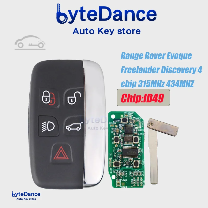 Keyless-EnteryCar-Remote-Key-For-Land-Rover-Range-Rover-Evoque ...