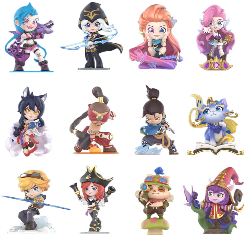 POP MART LOL League of Legends Classic Character Series Blind Box Toys ...