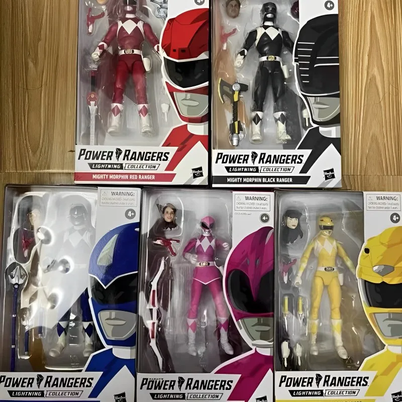 15cm-Original-Flame-Toys-Furai-Model-Mighty-Morhpin-Power-Rangers ...