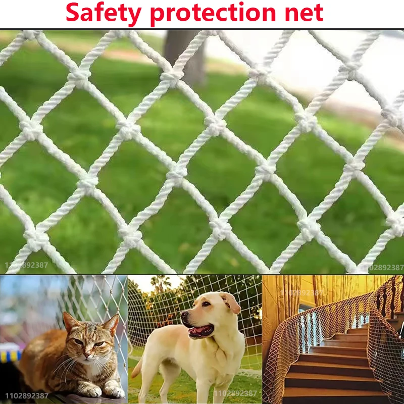 White Nylon Net Child Safety Net Building Mesh Rope Against Falling Net ...