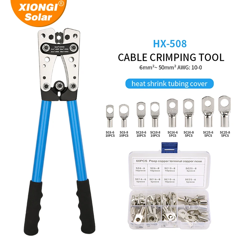 Crimping-Pliers-Tube-Terminal-Crimper-Hex-Crimp-Tool-Multitool-Battery ...