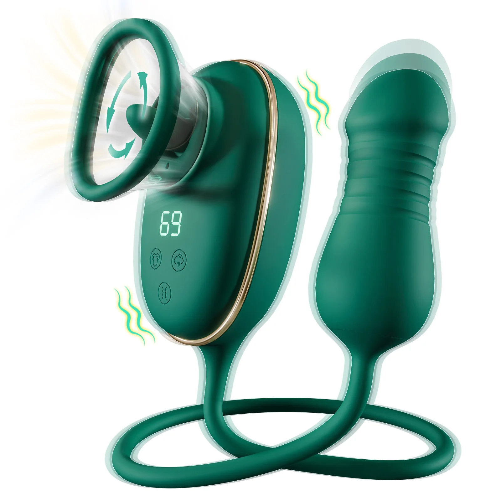3 In 1 Vakuum Lecken Vibrator F R Frauen G Punkt Massage Ger T Klitoris