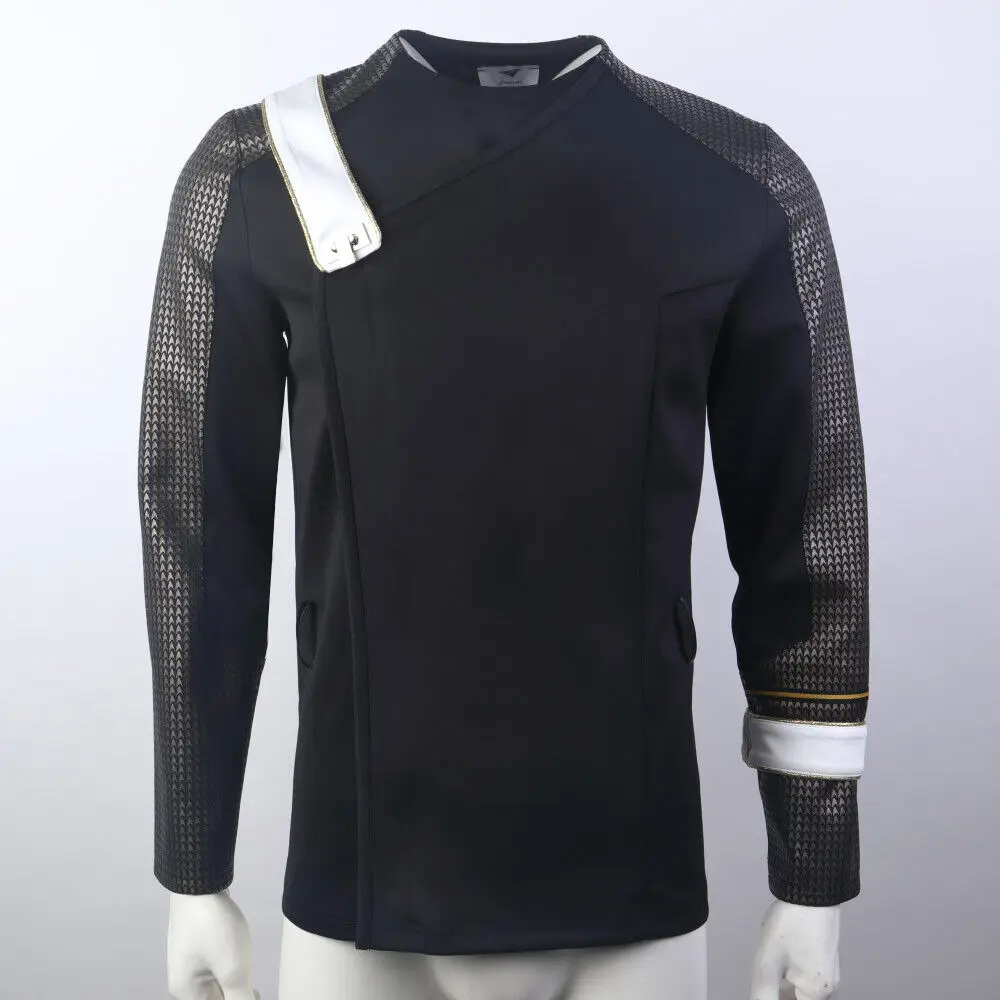 For-Strange-New-Worlds-Captain-Pike-MM-Black-Jacket-SNW-Starfleet ...