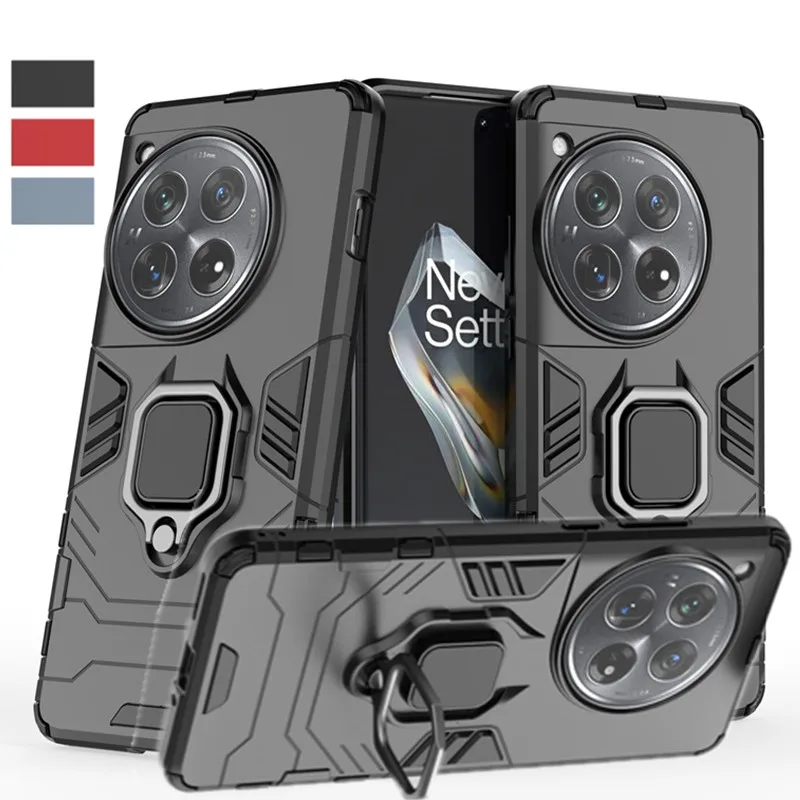 Magnetic-Case-For-OnePlus-12-12R-One-Plus-11-11R-Cover-With-Ring-Stand ...