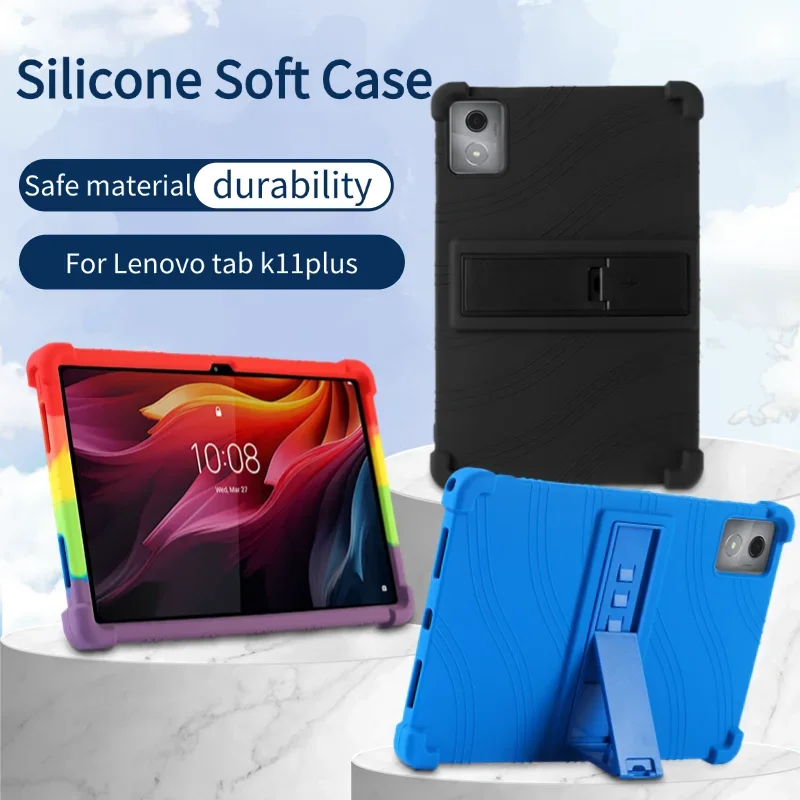 Silicone-Shockproof-Cover-For-Lenovo-Tab-K11-Plus-2024-TB352FU-TB352XU ...
