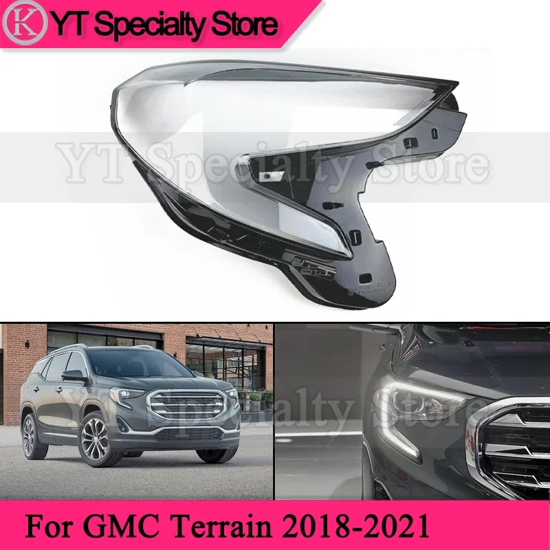 Kamshing-Front-Headlight-Cover-For-GMC-Terrain-2018-2021-Head-Light ...