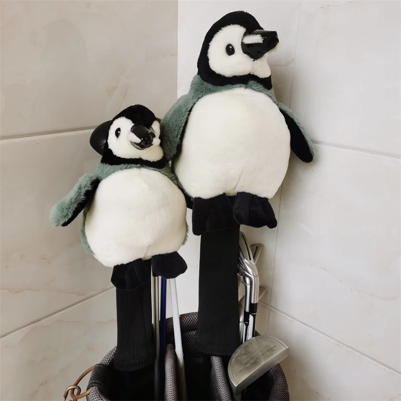 Penguin Golf Wood Headcovers Plush 460cc Driver Fairway Woods Head ...