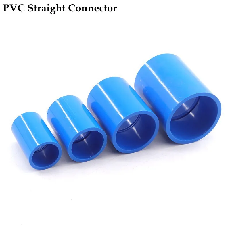 2pcs 20~90mm PVC Straight Connector PVC Pipe Connector, 47% OFF