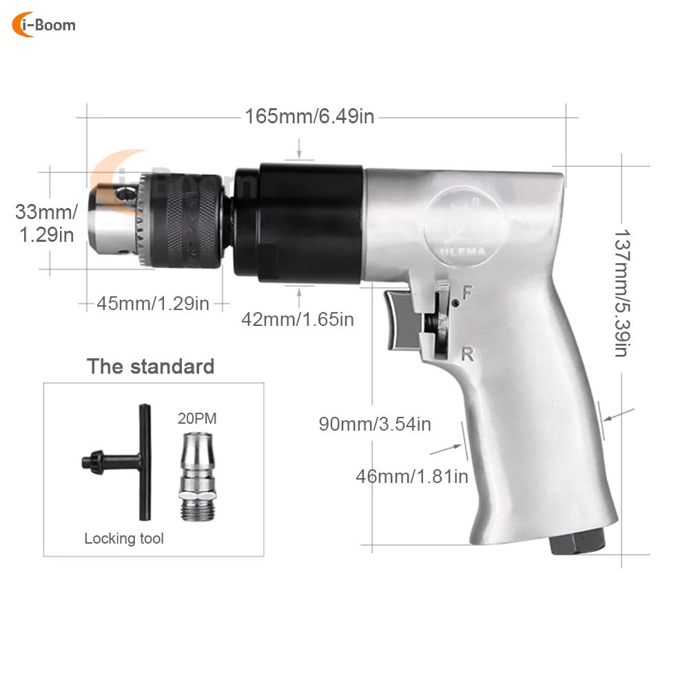 Pneumatic-Drilling-Machine-3-8-1-4NPT-1800rpm-High-speed-Cordless ...