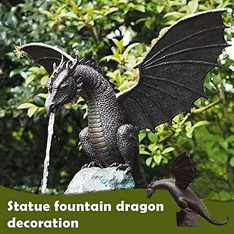 Creative-Garden-Fountain-Water-Spray-Dragon-Fire-breathing-Pattern ...