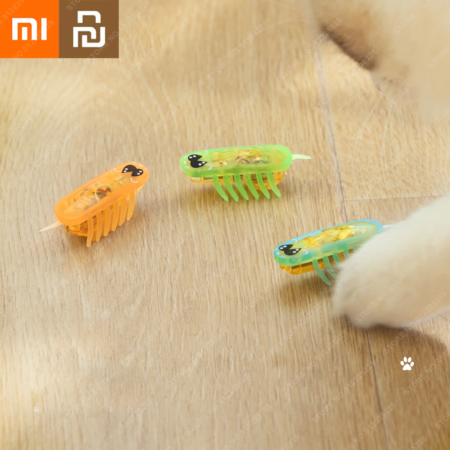 XiaoMi-Pet-Toy-Cats-Electric-Cockroach-Self-Entertainment-Removable ...