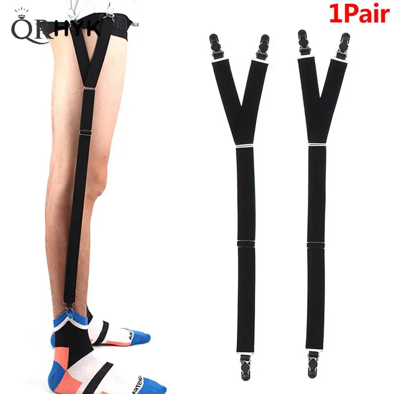 Shirt-Stays-Garter-Belt-Suspenders-Elastic-Shirt-Holder-Adjustable-Sock ...