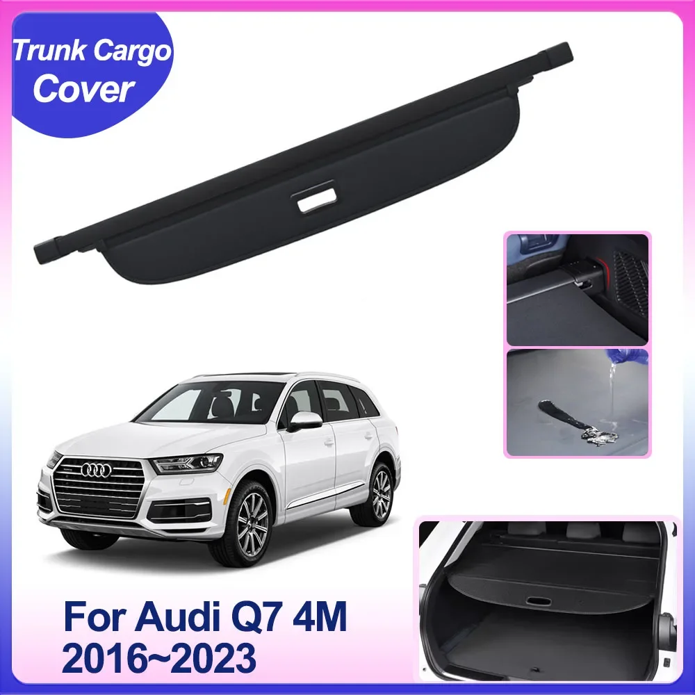 Trunk-Cargo-Cover-for-Audi-Q7-4M-E-tron-2016-2023-Car-Rear-Privacy ...