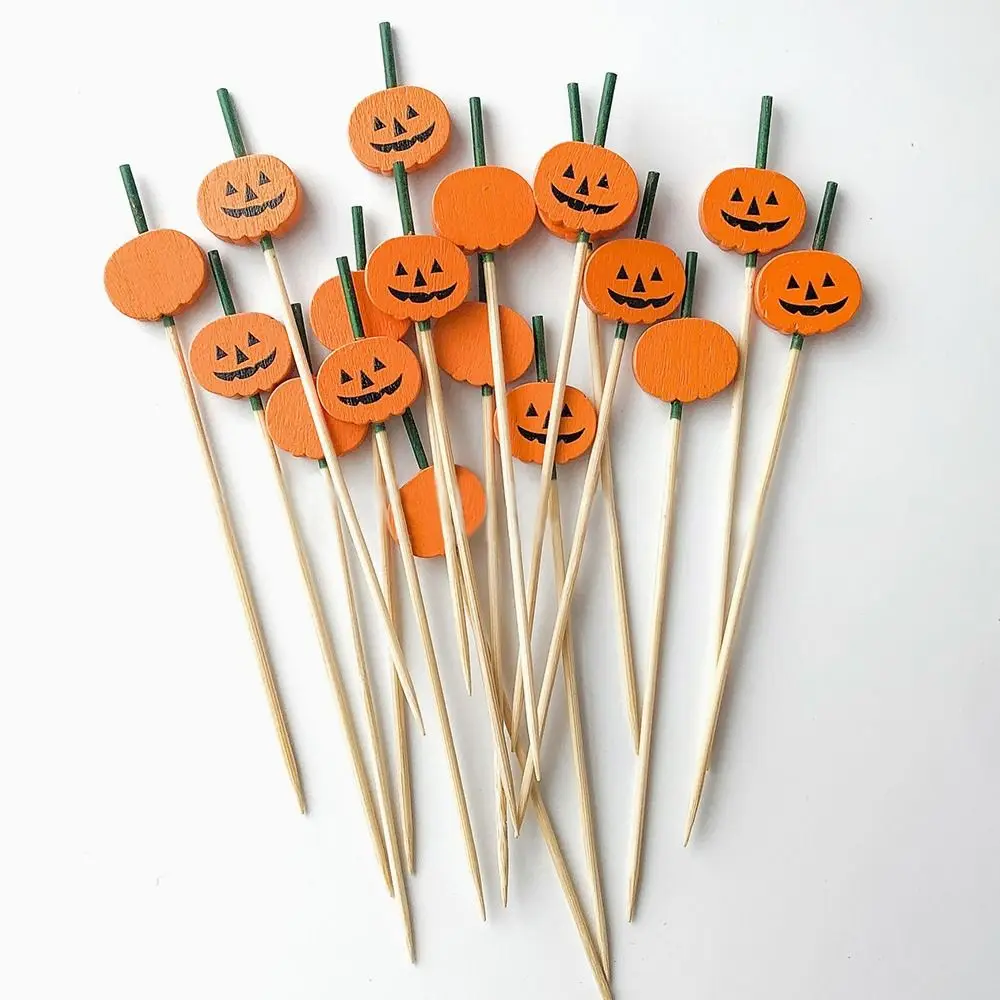 12cm-Halloween-Themed-Fruit-Forks-Halloween-Decor-Pumpkin-Pumpkin-Fruit ...