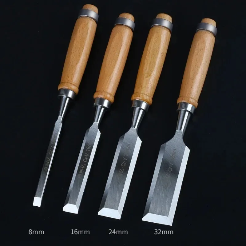 New-Wood-Chisels-Set-Sharp-Chrome-Vanadium-Steel-Wood-Carving-Chisels ...
