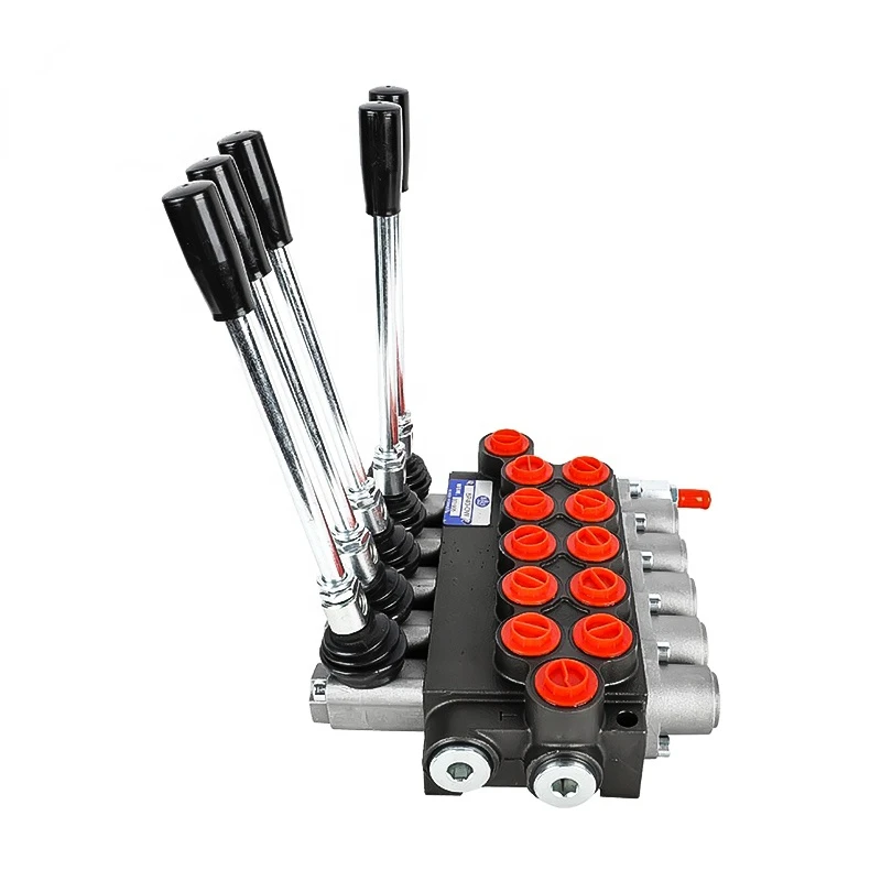 Hydraulic-Loaders-Distributor-1-7-Section-Control-Valve-80L-Operated-by ...