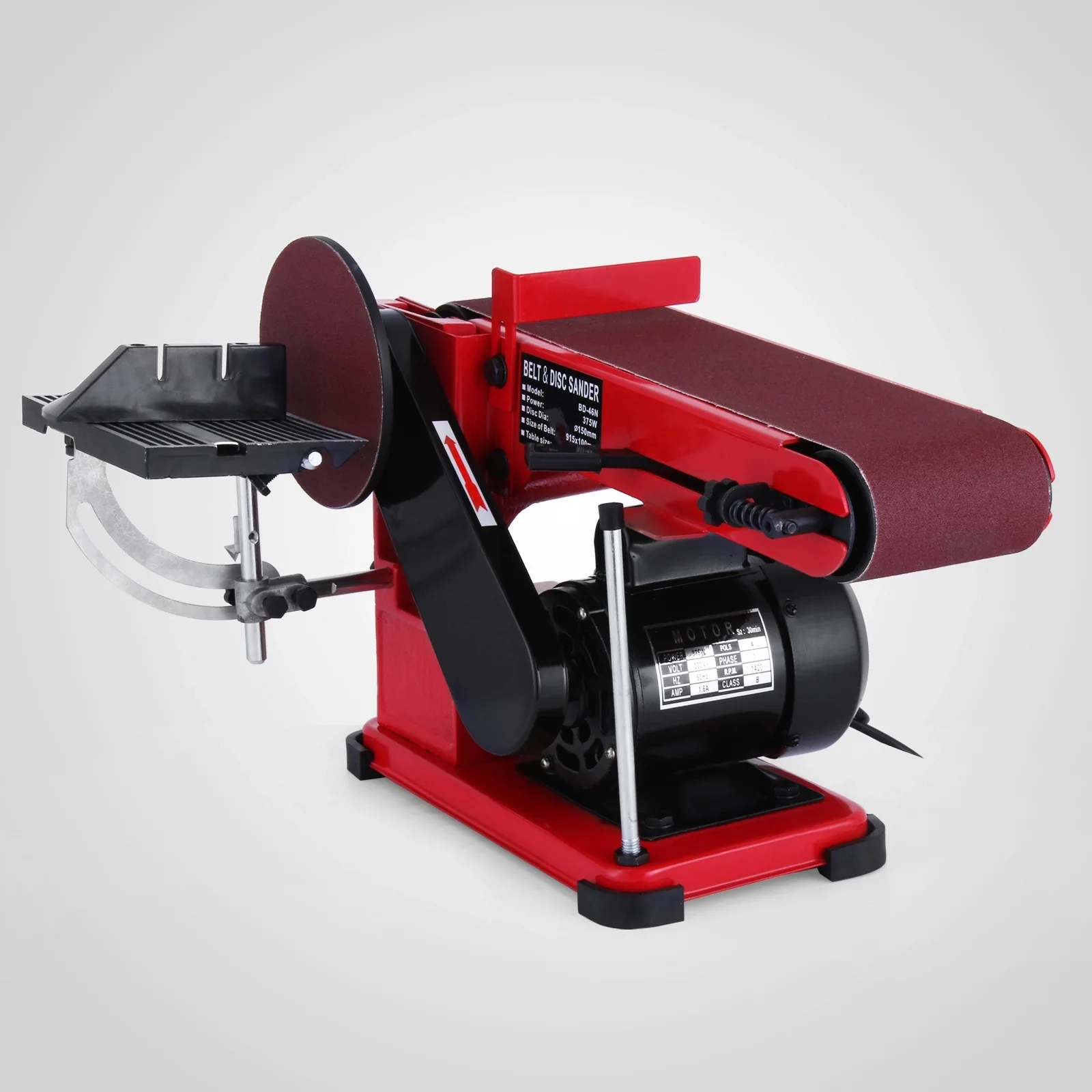 46N-Belt-Sander-Wood-Board-Surface-Sand-Papering-Polishing-Machine ...