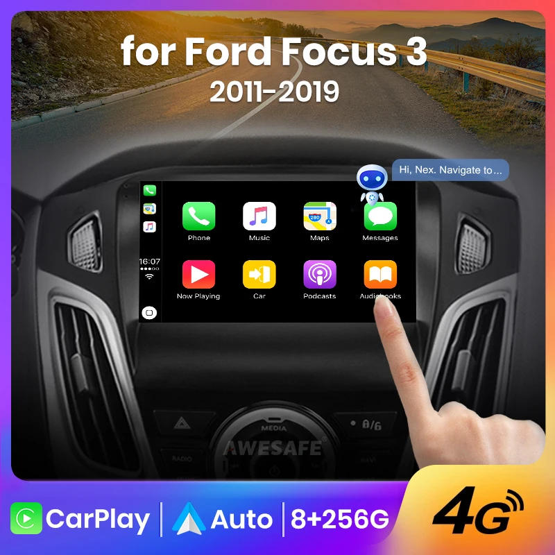 AWESAFE-PX9-Plus-Car-Radio-For-Ford-Focus-3-MK3-2010-2019-wireless ...