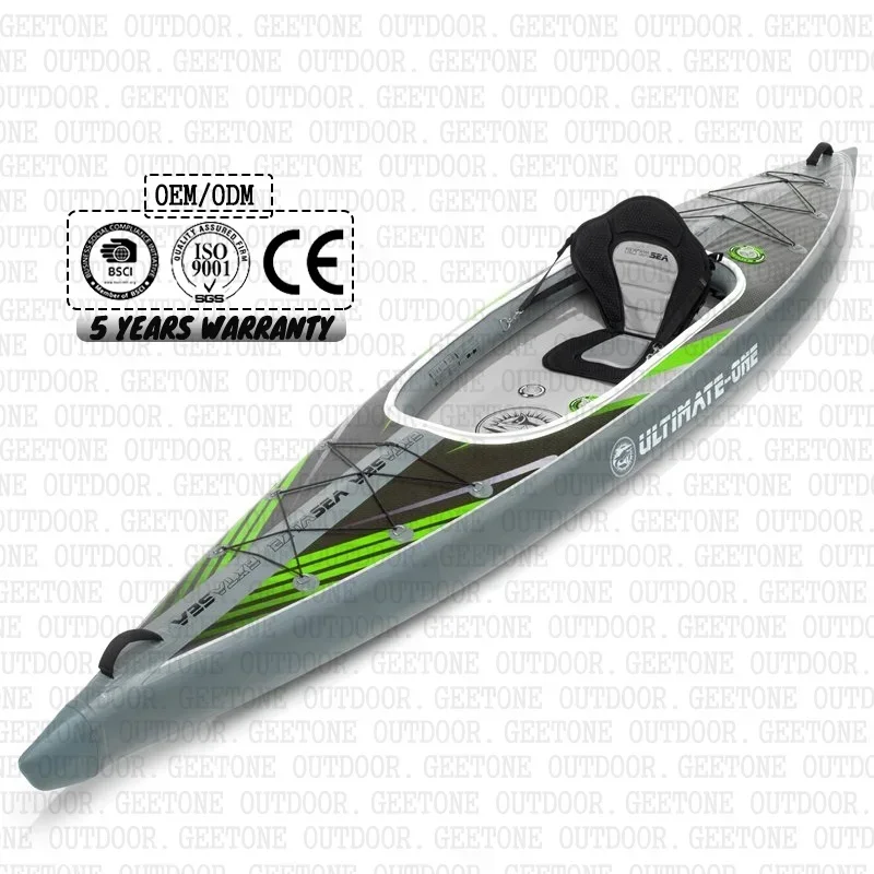 Inflatable Kayak Fishing 10 Ft Dinghy Boats, 3 Person Inflatable ...
