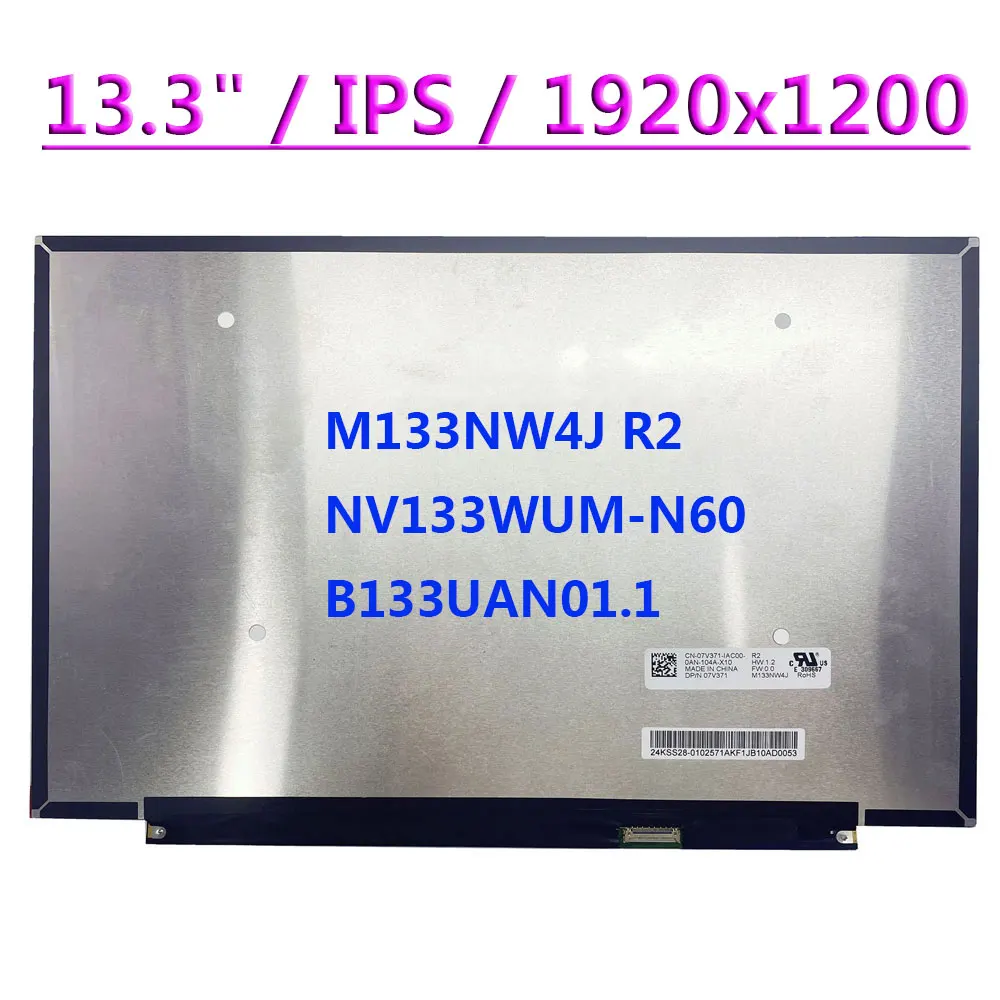 M133NW4J-R2-Fit-NV133WUM-N60-B133UAN01-1-IPS-30Pins-LCD-Panel-1920x1200 ...