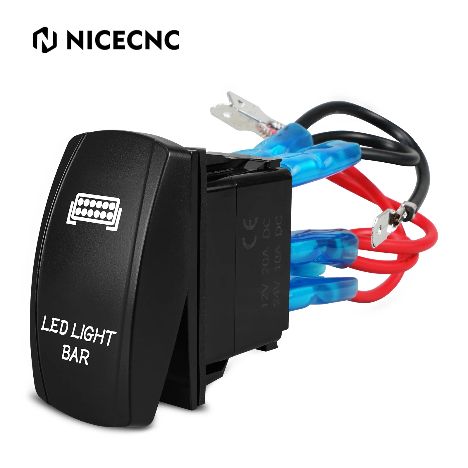 ATV-UTV-LED-Light-Bar-Switch-12V-14V-with-Switch-Jumper-Wire-Set-For ...