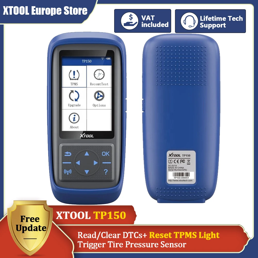 Xtool Tp150 Wifi Tpms Diagnostic Scan Tools Car Tire Pressure Monitoring System Programming