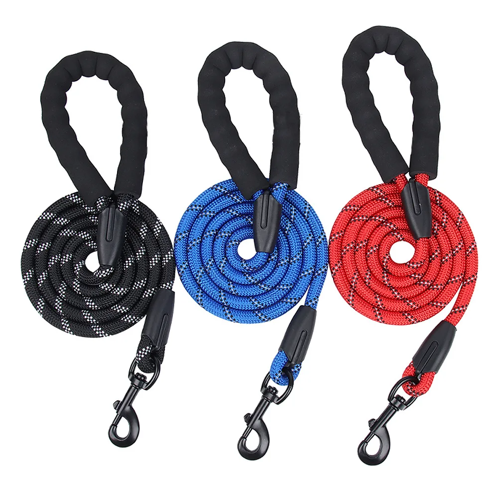 1.5m Strong Dog Leash Pet Leashes Outdoor Walking Rope Drag Pull For ...