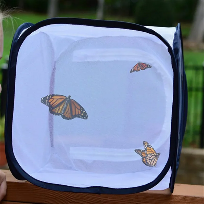 Butterfly Cage Mesh Butterfly Habitat Mesh Cage – Clear View Enclosure ...