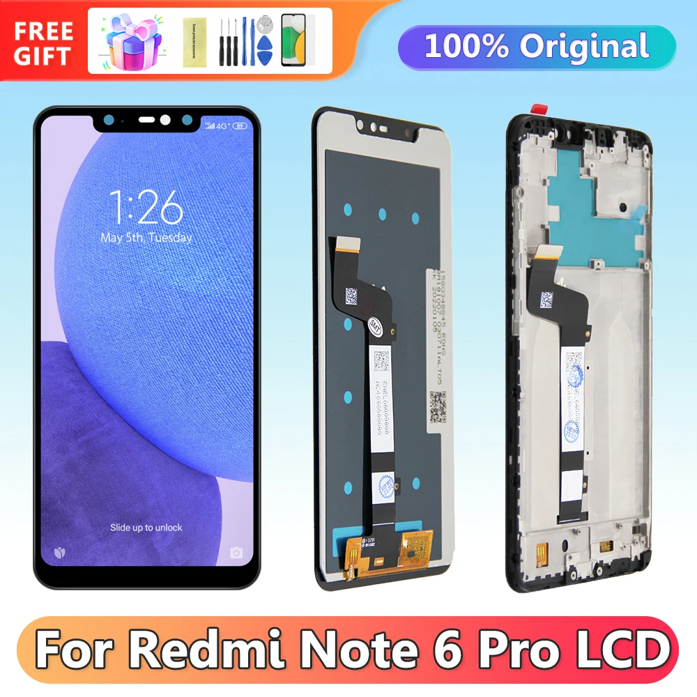 Reemplazo-de-pantalla-de-6-26-pulgadas-para-Xiaomi-Redmi-Note-6-Pro ...