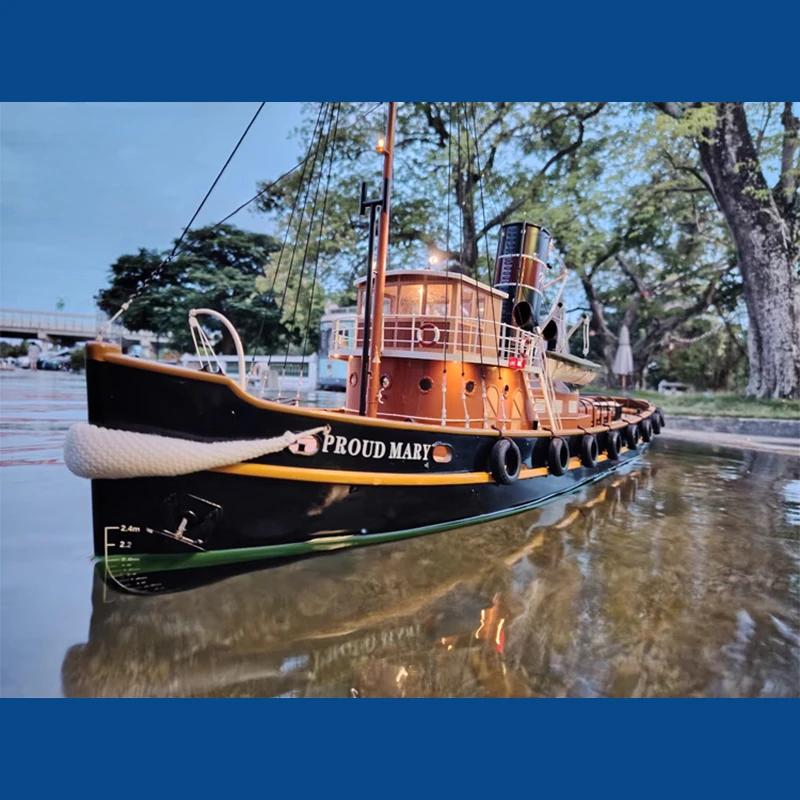 Remote-Control-Steam-Tugboat-Model-Assembly-Kit-1-32-PROUD-MARY-DIY ...
