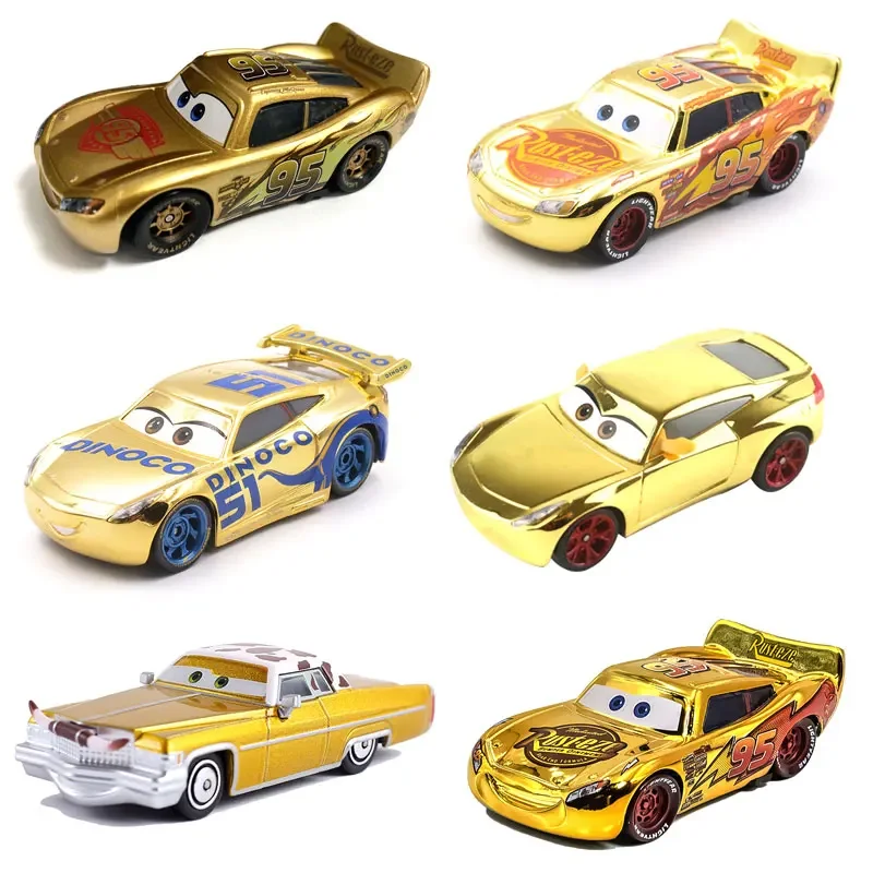 Disney-Pixar-Cars-Edition-Commemorative-McQueen-Cruz-Ramirez-golden ...