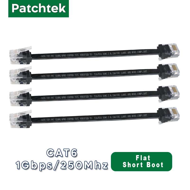 Patchtek-1Pcs-Cat6-Rj45-0-1-1-5M-Short-UTP-Boot-Ethernet-Cable-Patch ...