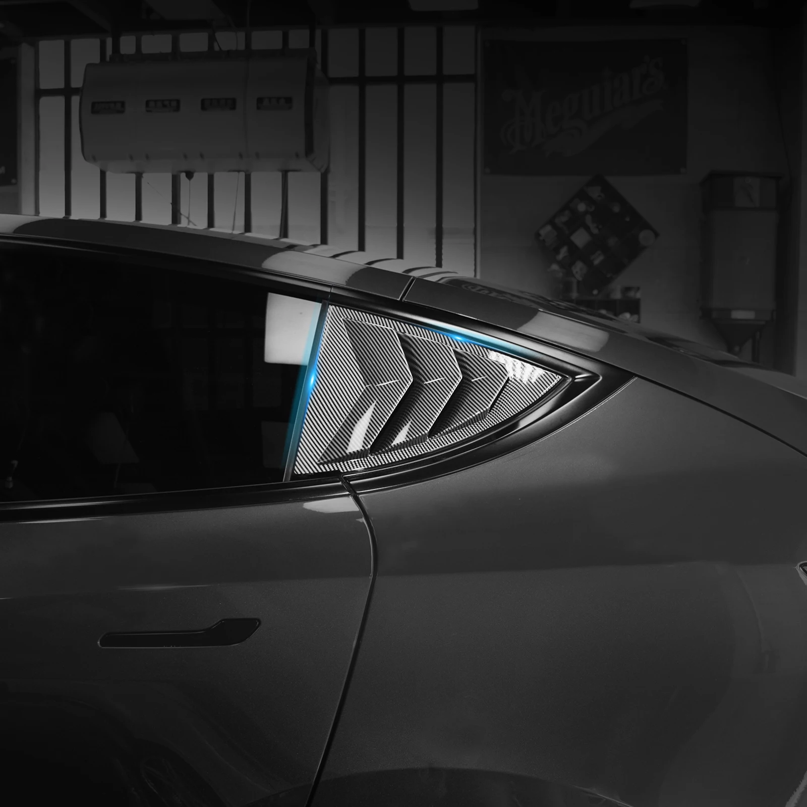 Blinds-Window-Decoration-Stickers-Rear-Window-Carbon-Fiber-Triangle ...