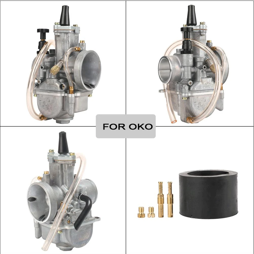 28 mm - Carburateur de moto avec jet puissant, carburateur pour OKO 2T ...