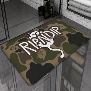 Cat R-Ripndips Floor Mat Non-Slip Laundry Room Mat Laundry Decor ...