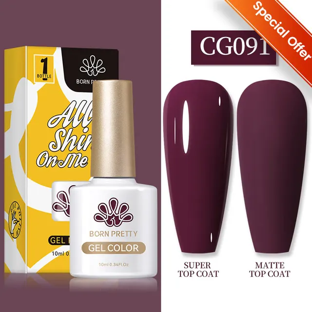 BORN PRETTY 15ML 6 IN 1 Nail Glue Gel for Acrylic Nails Soak off Base Gel Top Coat UV Extension ...