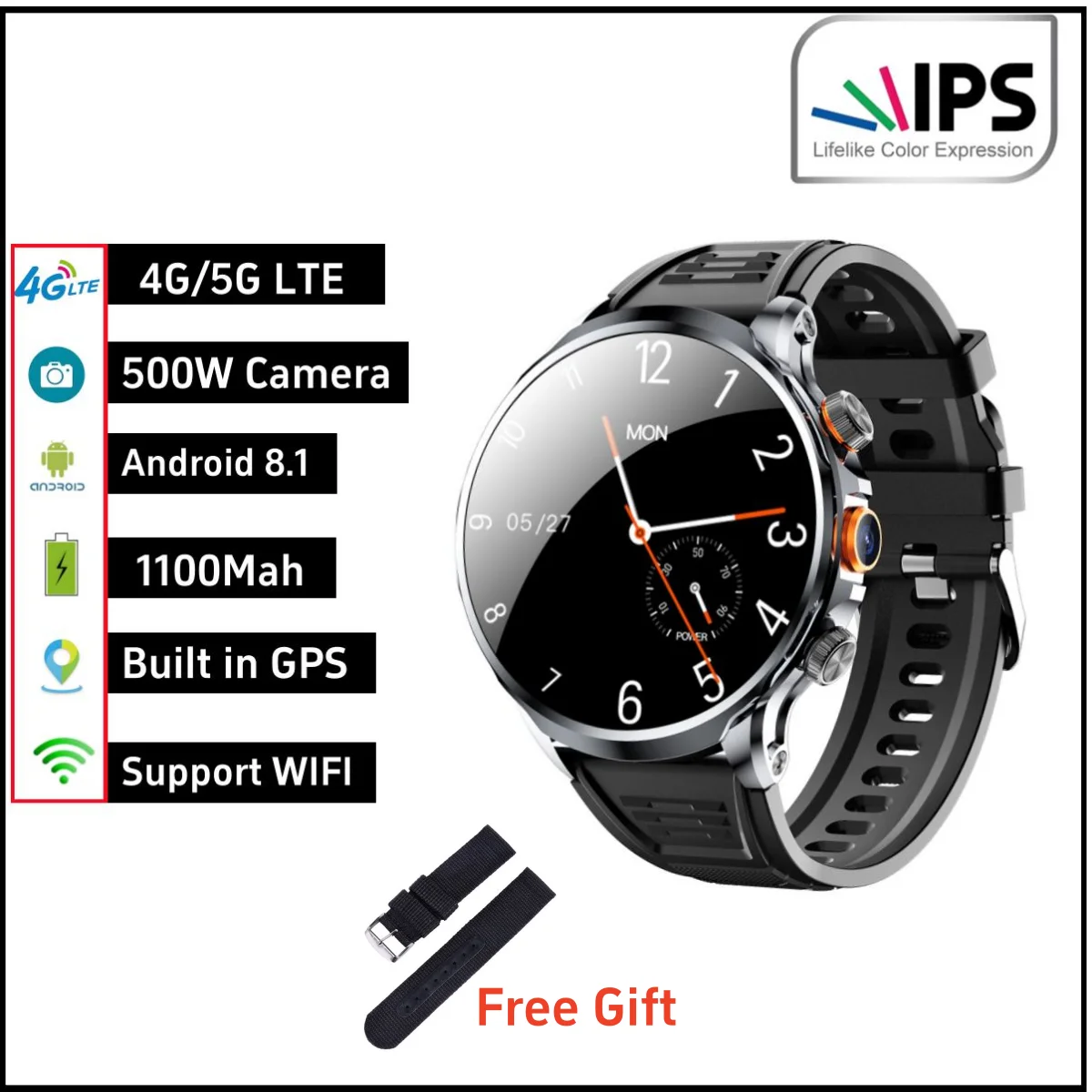 Full-Netcom-Smartwatch-4G-5G-Android-9-0-1-95-Screen-Resolu-o-490x490 ...
