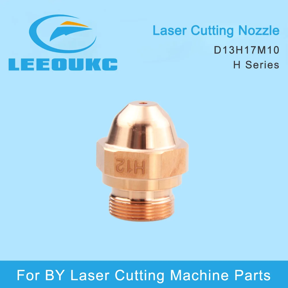 LEEOUKC-10pcs-lot-BY-Laser-Nozzle-H-Series-D13mm-H17mm-Thread-M10-H10 ...