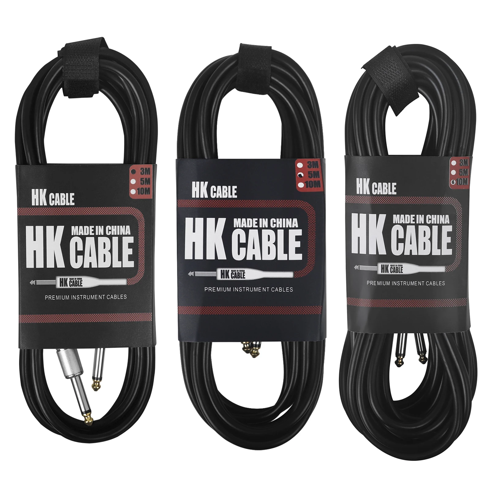 3-5-10M-Guitar-Audio-Cable-6-35mm-Plug-No-Noise-Audio-Wire-Cord-Musical ...